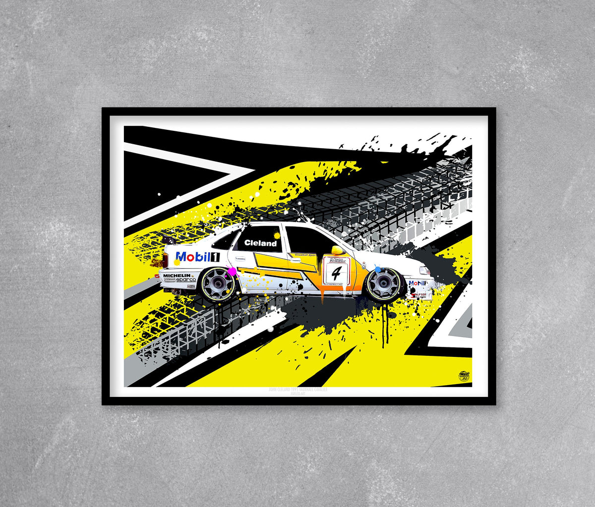 John Cleland 1995 Vauxhall Cavalier BTCC Print - Various Sizes – Fueled.art