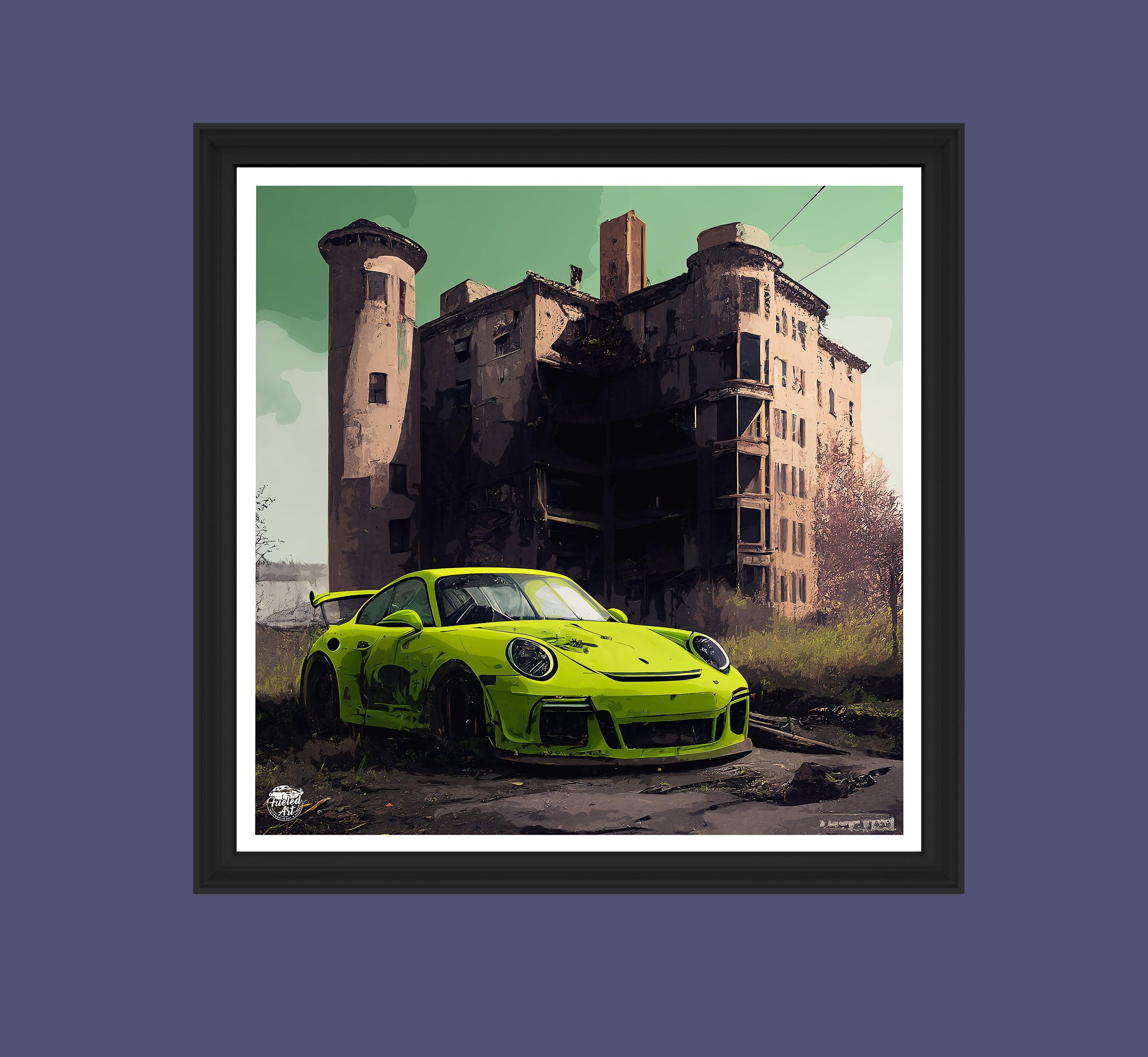 Porsche 911 991 GT3 Print - Various Sizes. Porsche 911 991 GT3 gift ...