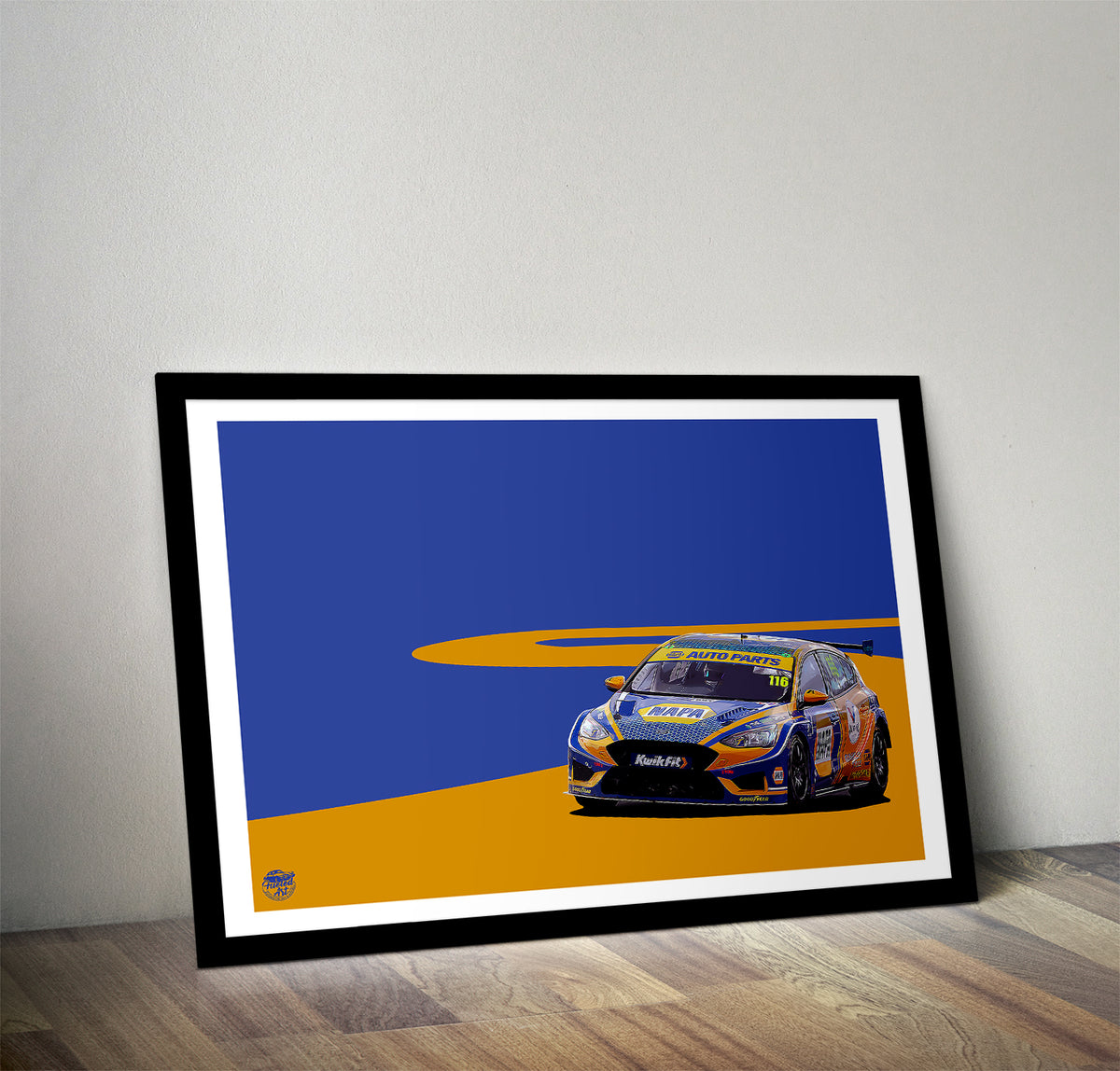 Ash Sutton 2023 Napa Racing Ford Focus ST BTCC Print - Various Sizes ...