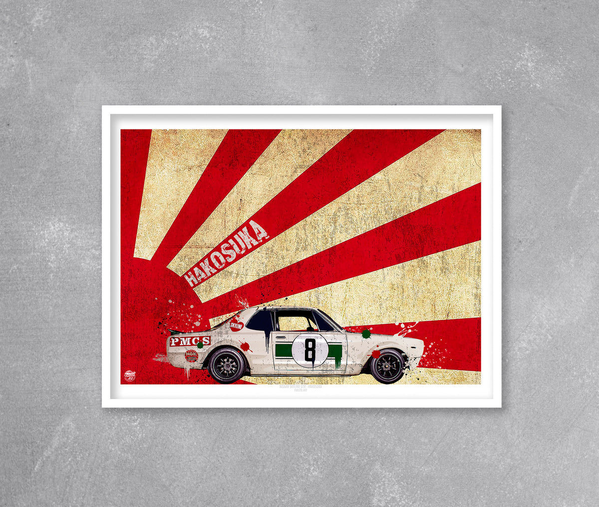 Nissan Skyline R29 GTR Hakosuka print - Various Sizes. JDM print ...